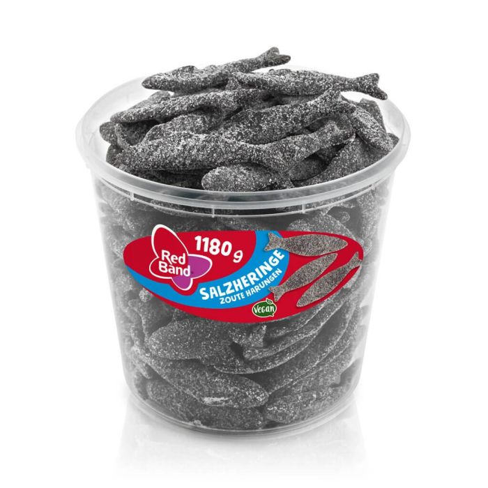 Red Band Salzheringe 1180g – Sød-Salte Lakridssild | Capalus